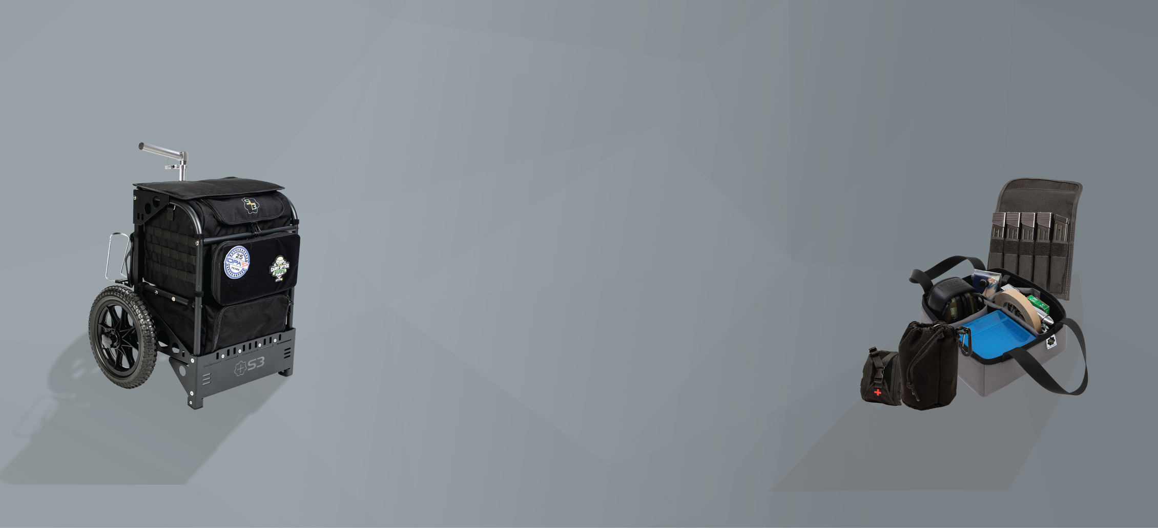 American Made Range Bags & Carts | Rugged, Portable, Light