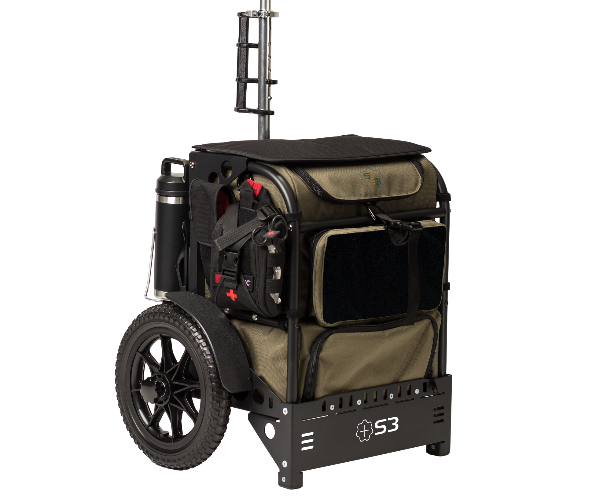 Molle First Aid Kit Adapter For S3 Range Cart | Made in USA