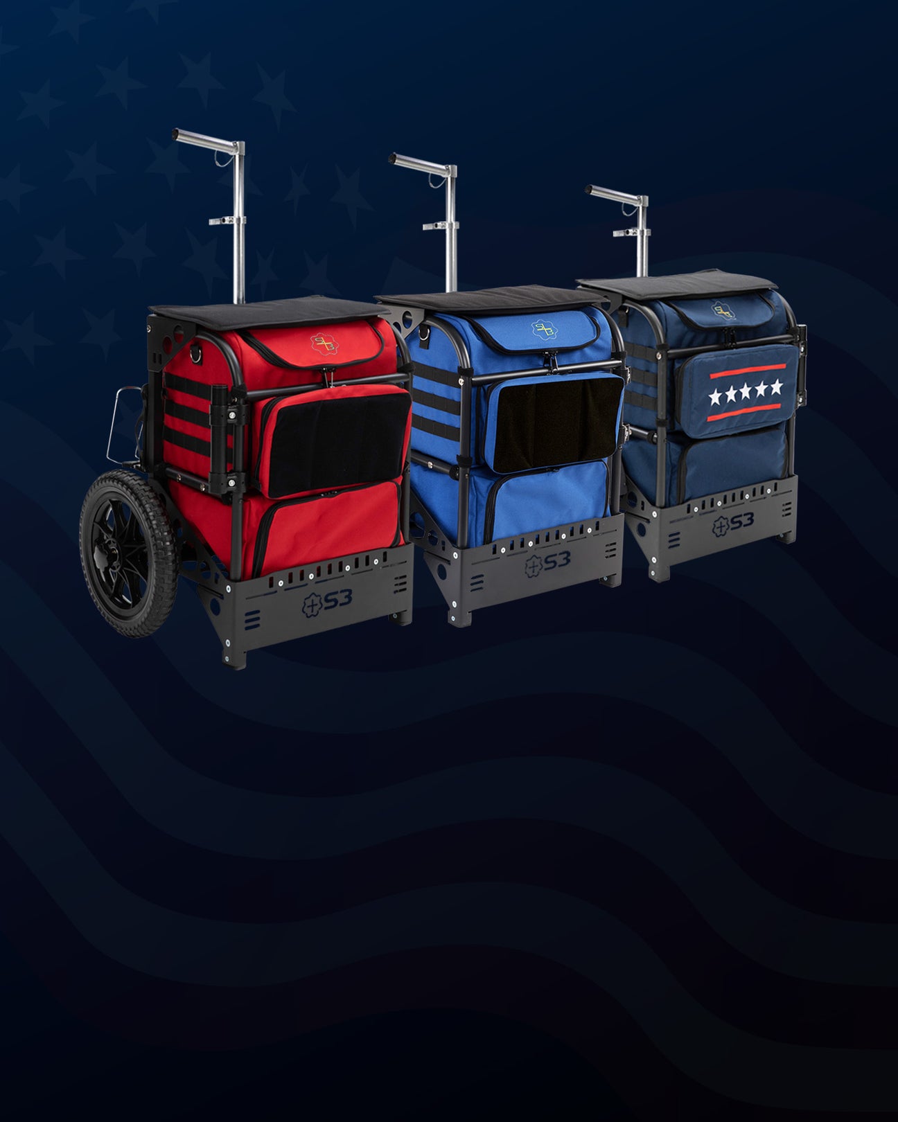 S3 Range Carts: American-Made Range Bags & Carts