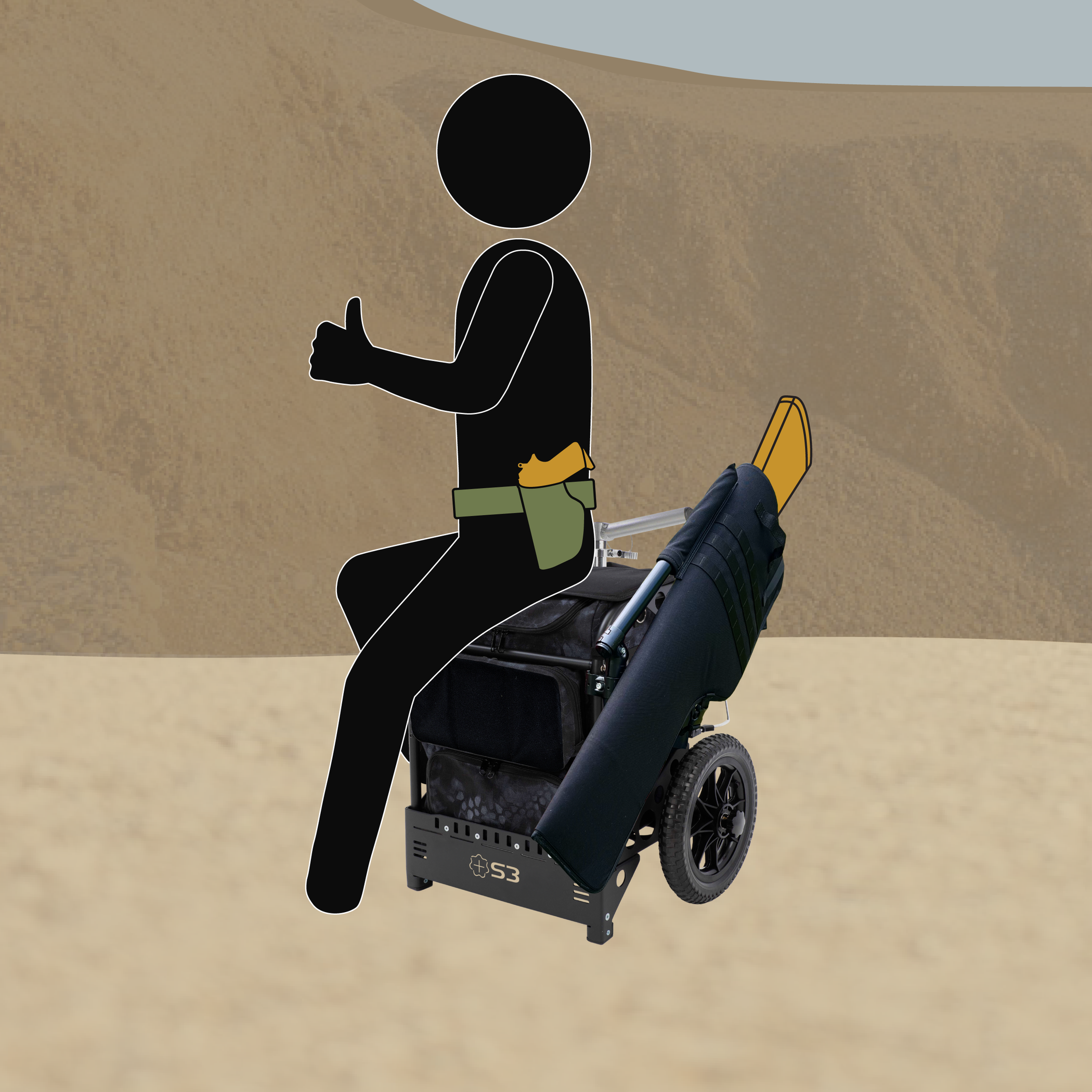 S3 Range Carts: American-Made Range Bags & Carts