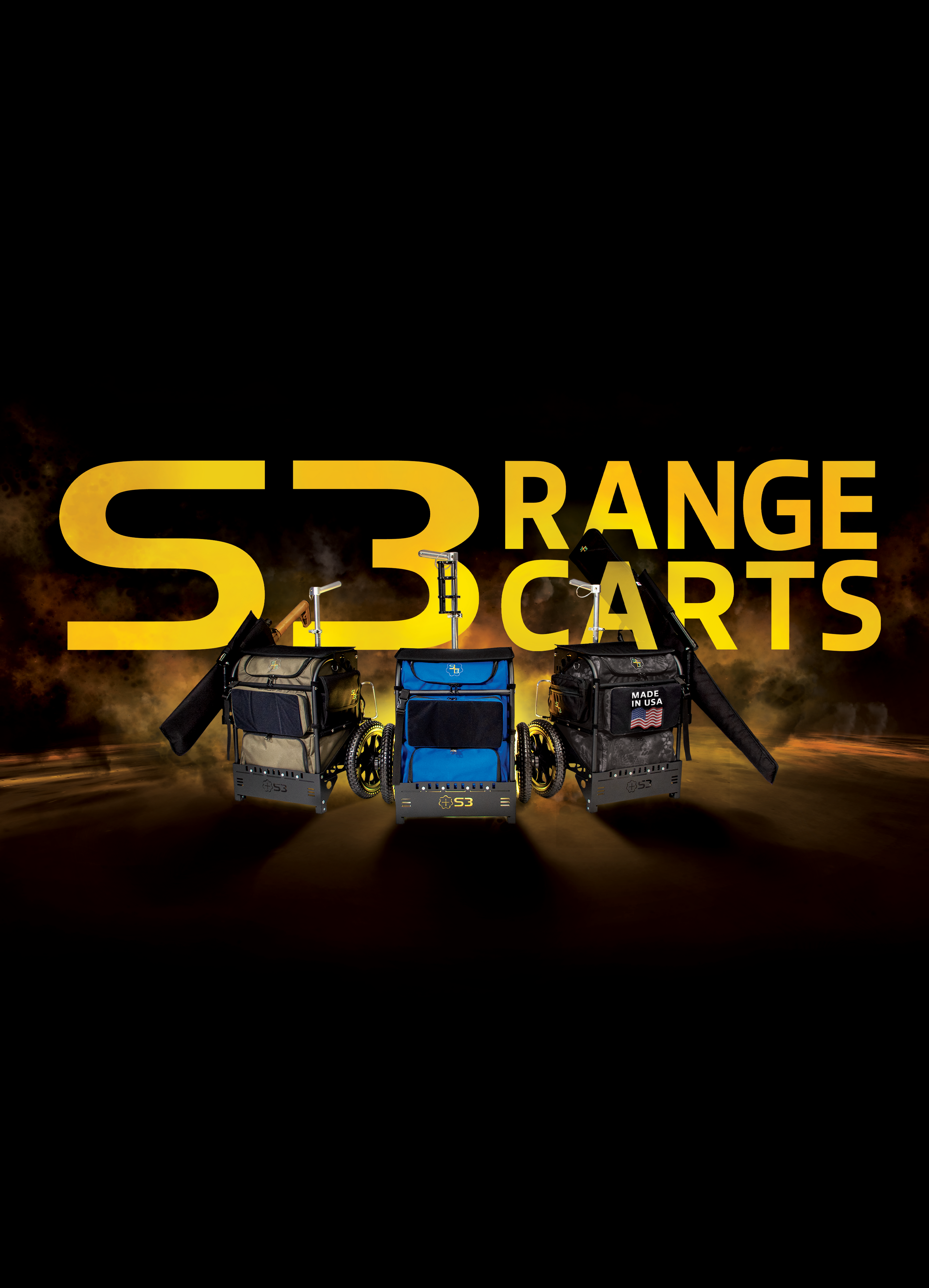S3 Range Carts: American-Made Range Bags & Carts – S3 RANGE CARTS