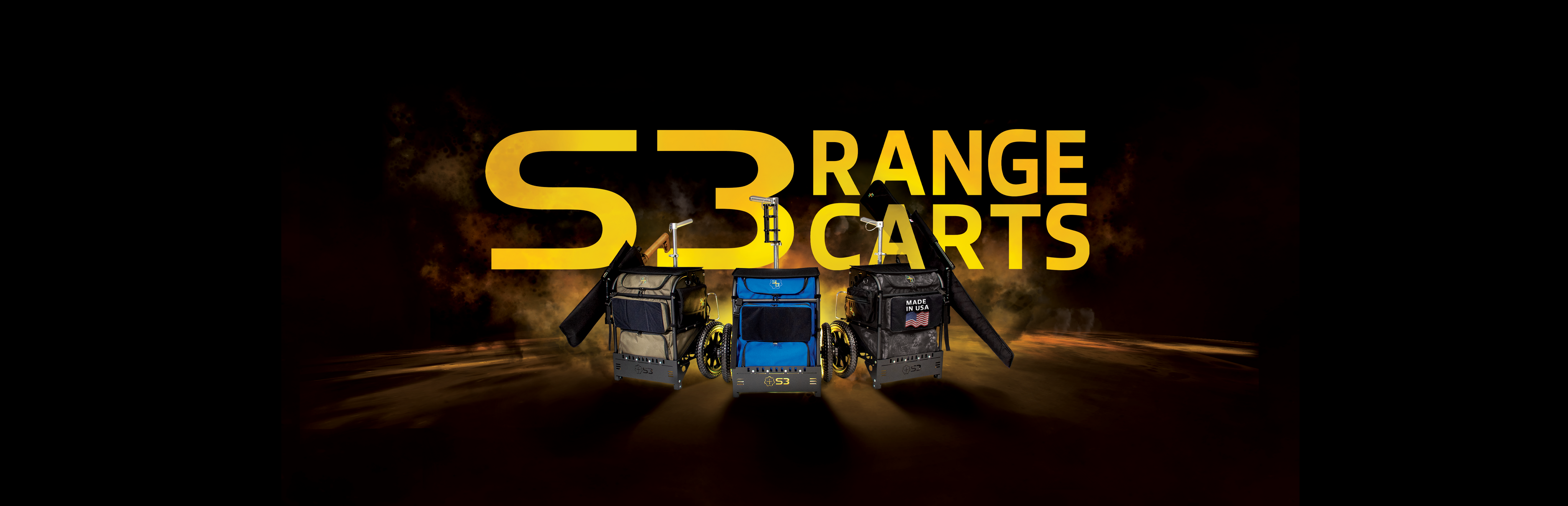 S3 Range Carts: American-Made Range Bags & Carts – S3 RANGE CARTS
