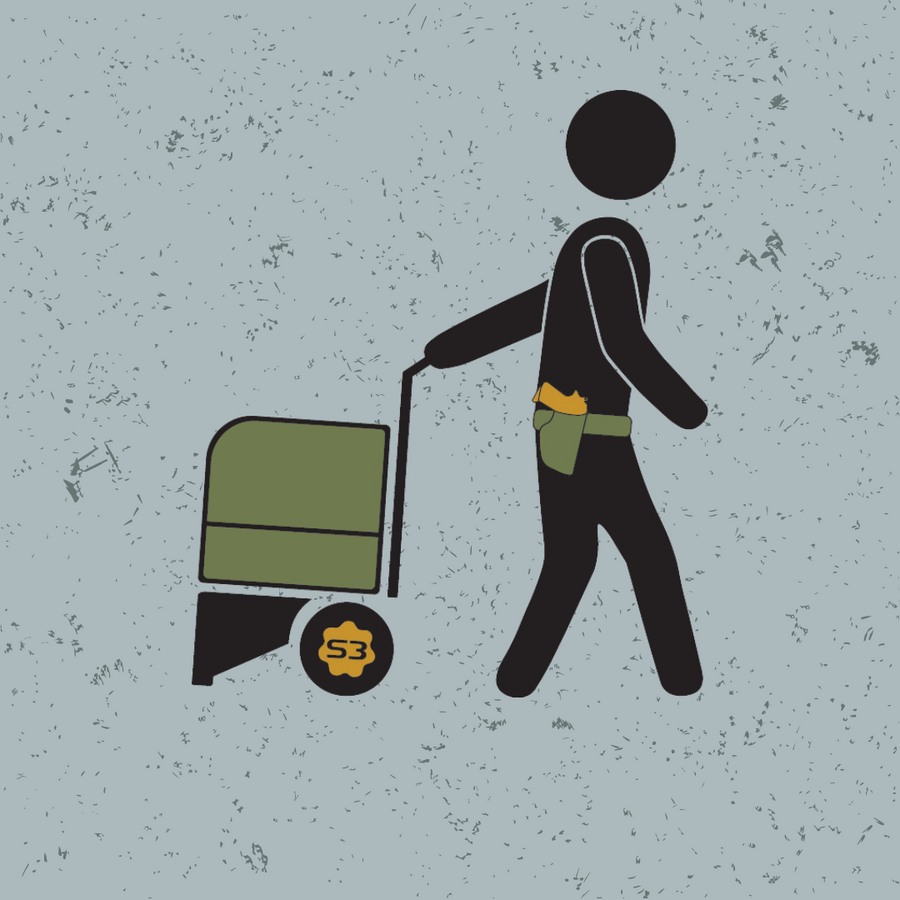 American Made Range Bags & Carts | Rugged, Portable, Light – S3 RANGE CARTS